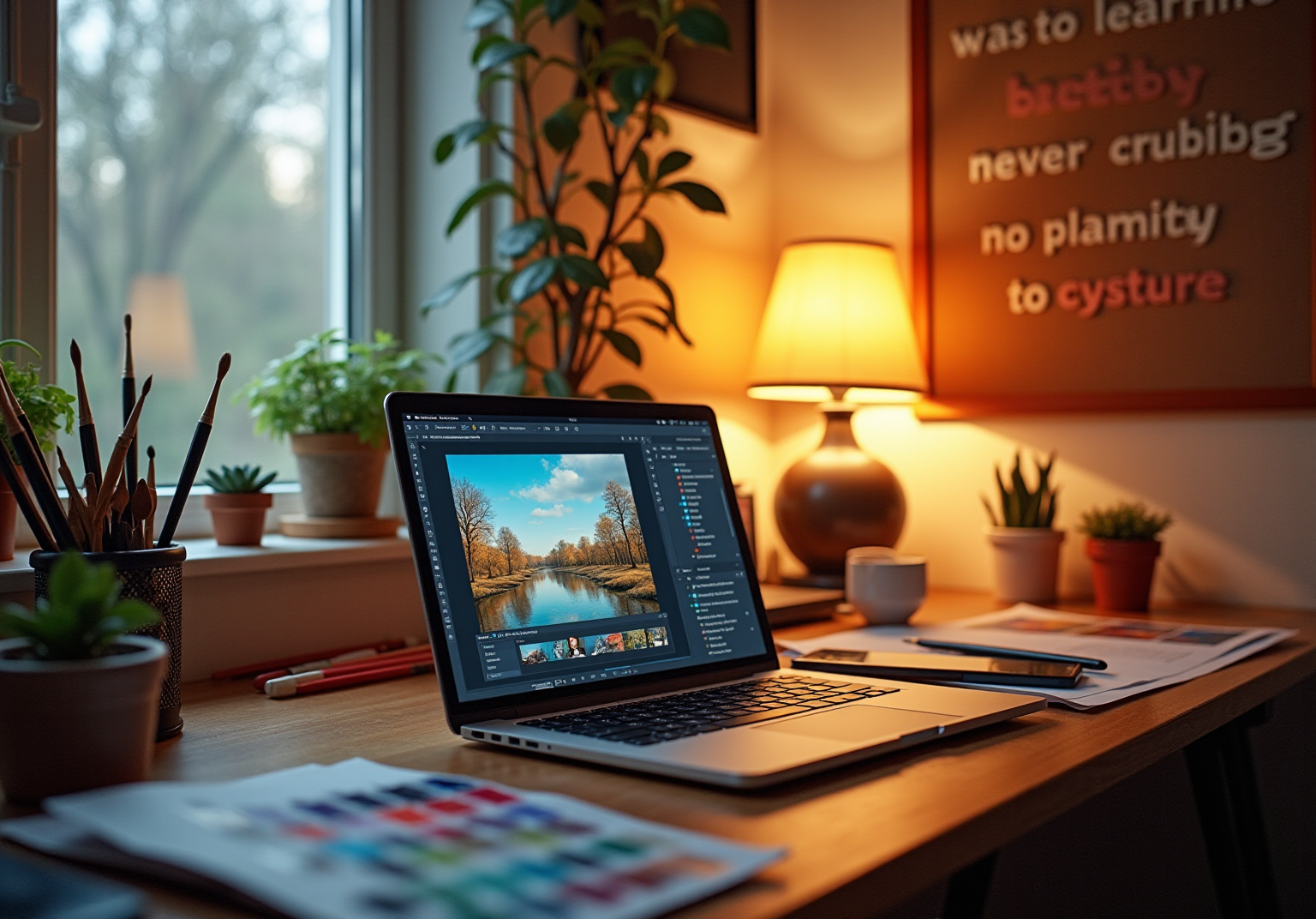 Inviting Online Learning Environment