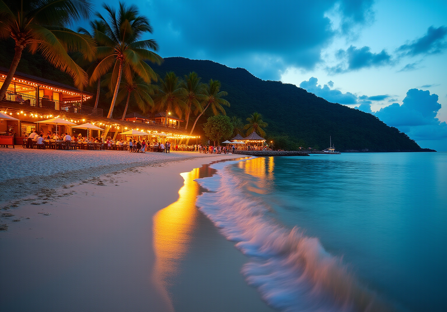Sunset Serenity and Vibrant Nightlife in Phuket