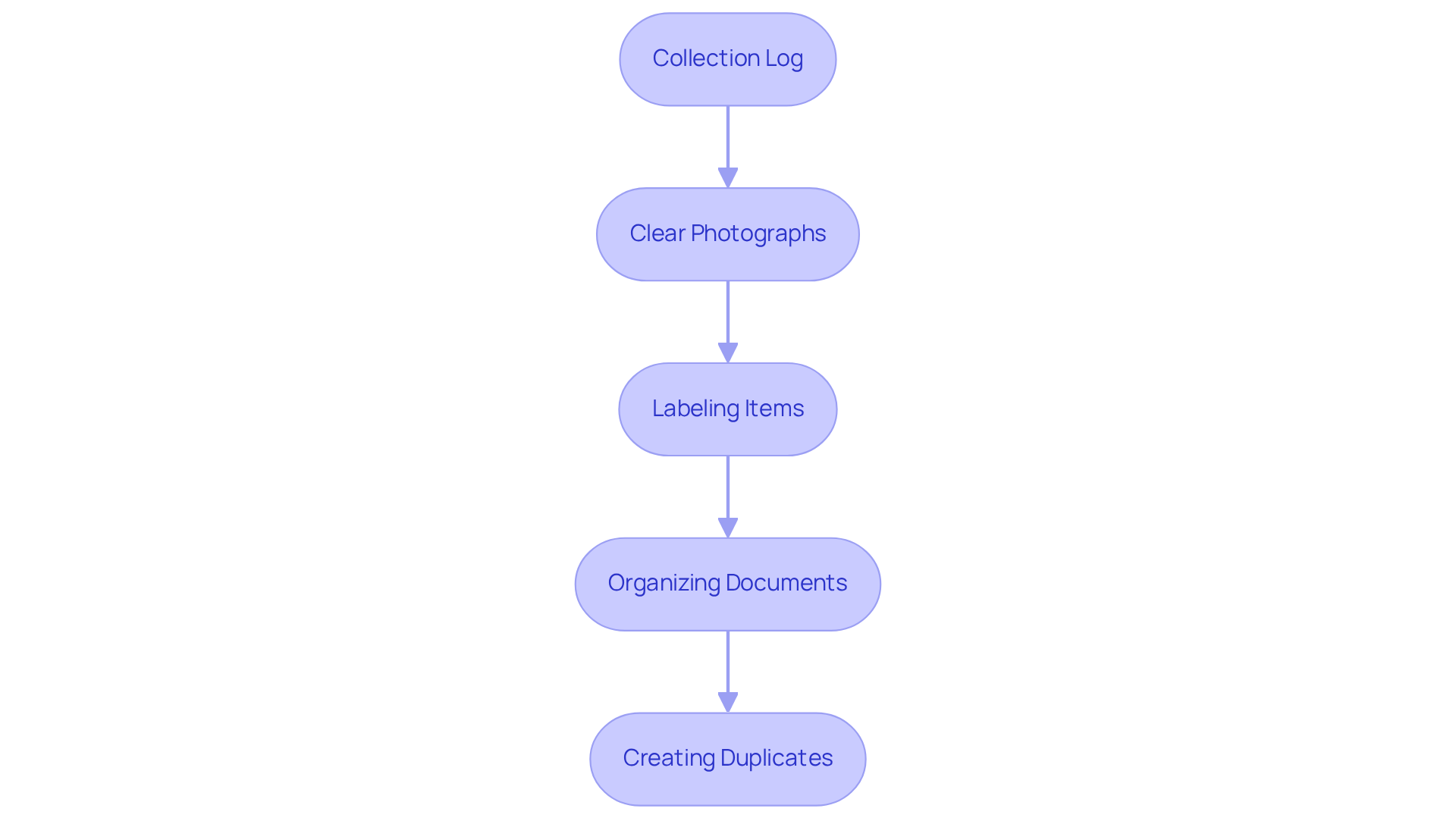 Each box represents a step in the process of gathering and organizing evidence. Follow the arrows to see how each step connects to the next, guiding you through the journey of documenting your case.