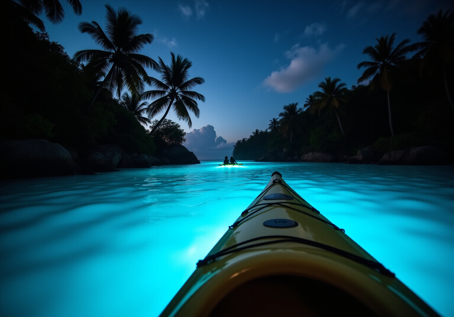 Bioluminescent Kayaking in Laguna Grande