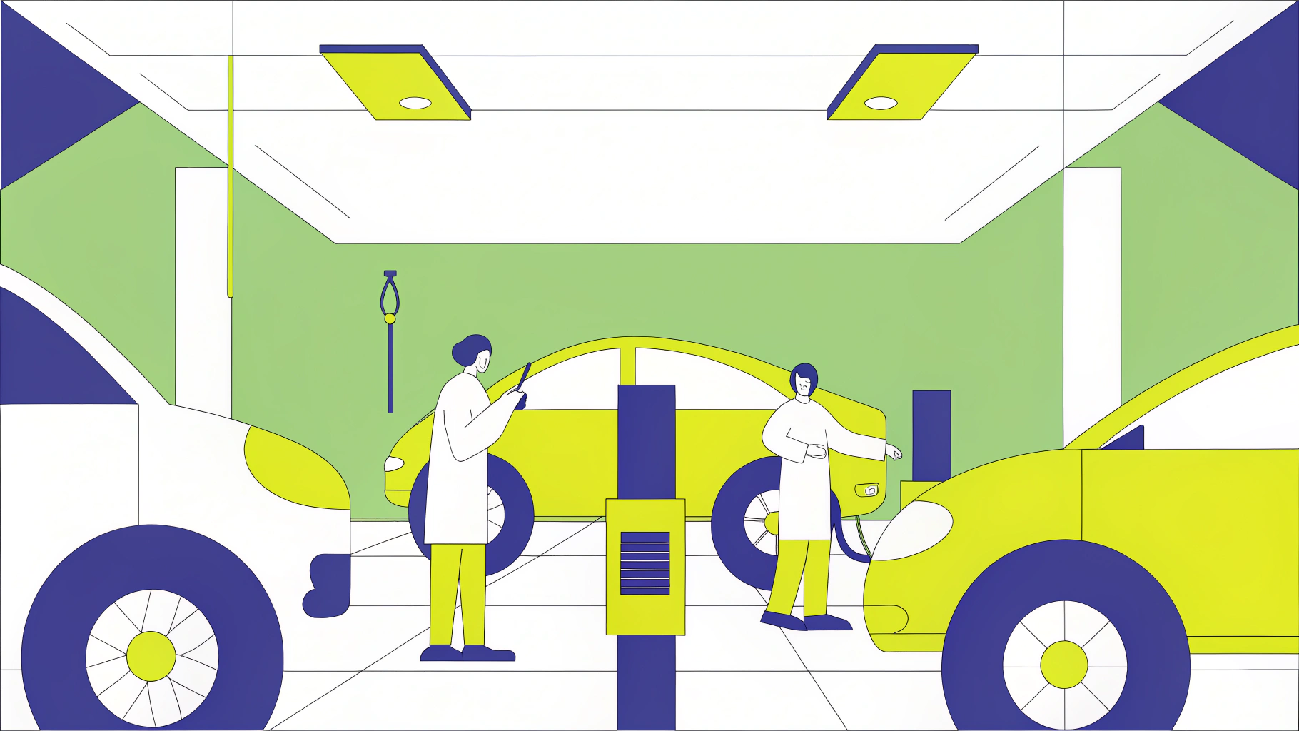 Behind-the-Scenes at an Auto Service Center