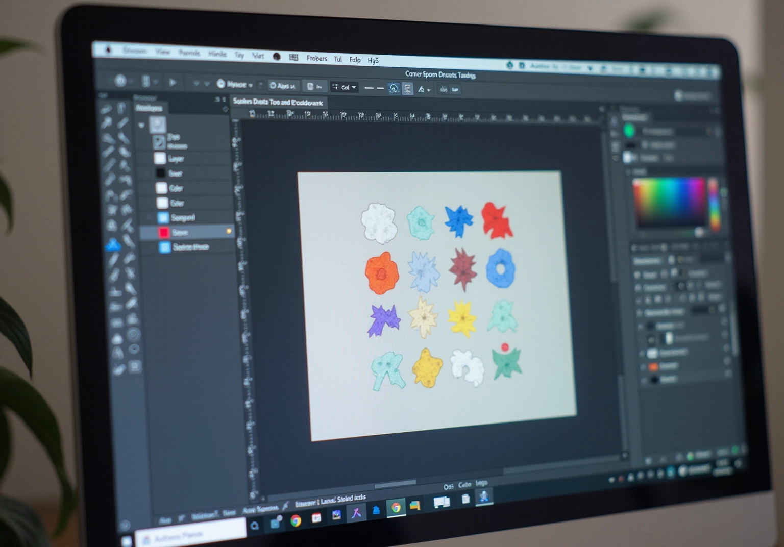 Organized Workspace in Adobe Illustrator Organized Workspace in Adobe Illustrator