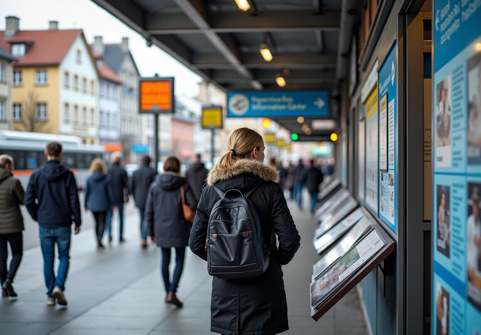 Orientation at Dachau Station Orientation at Dachau Station