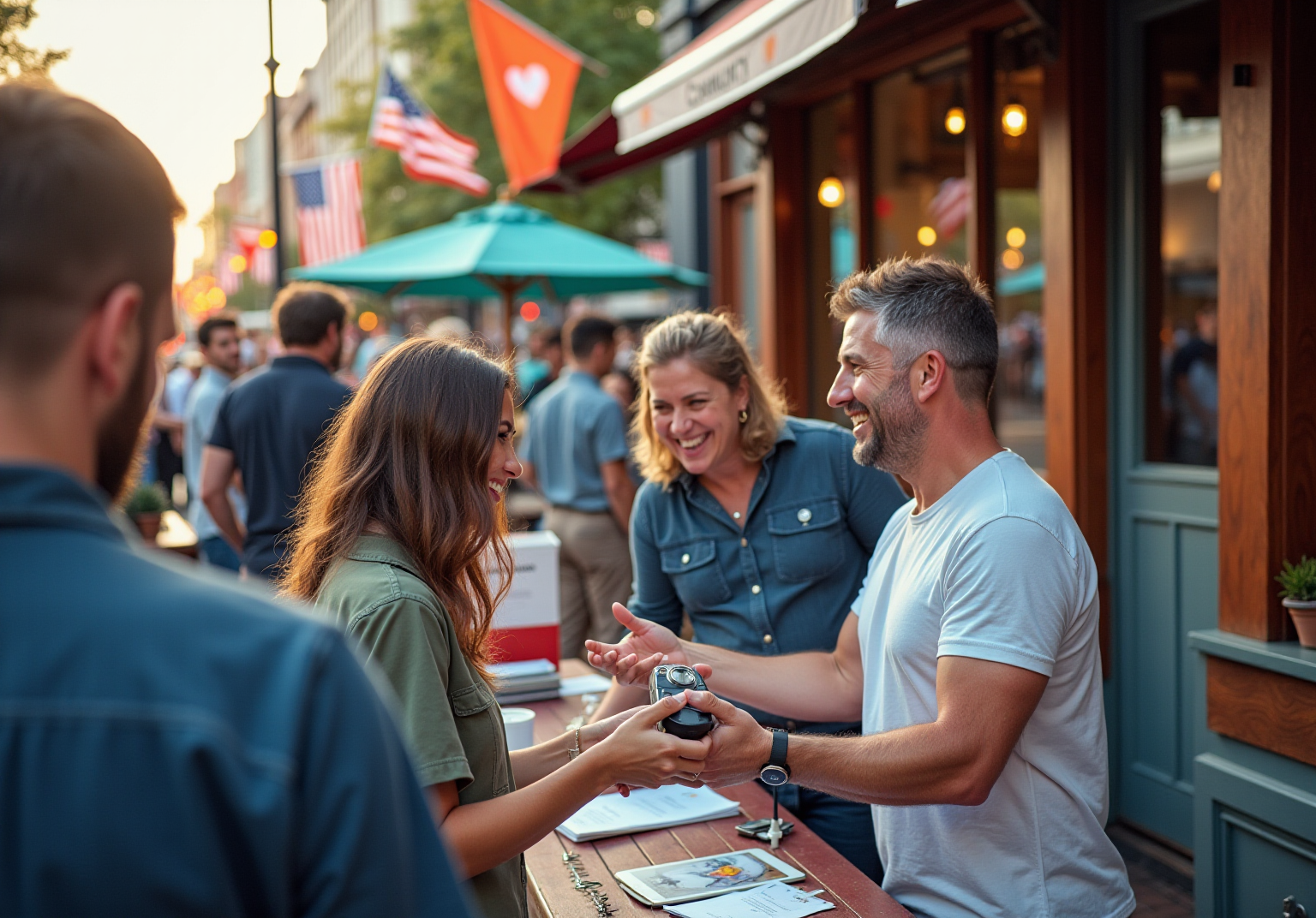 Community Engagement at Local Event