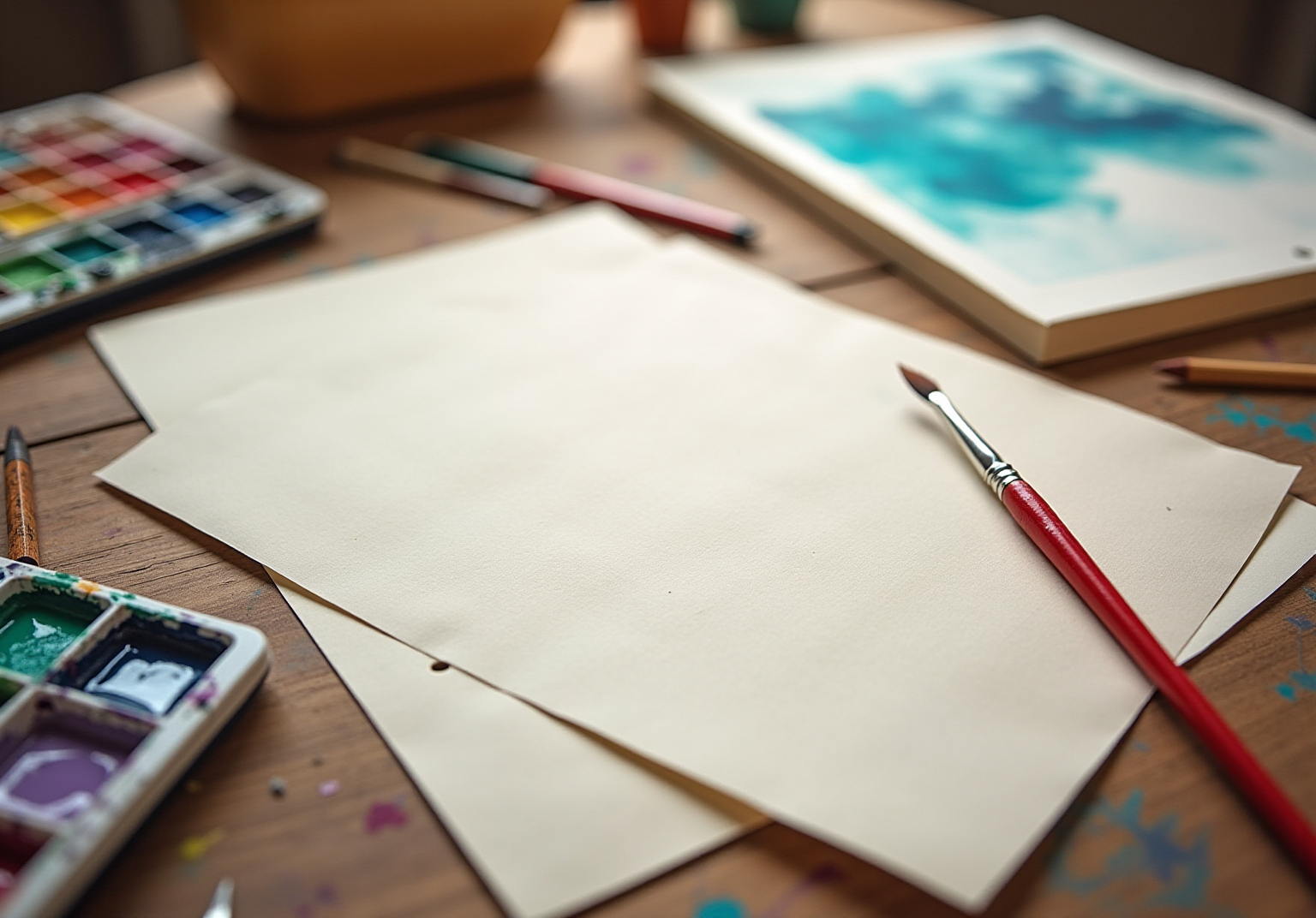 Artistic Exploration with Strathmore Watercolor Paper Artistic Exploration with Strathmore Watercolor Paper