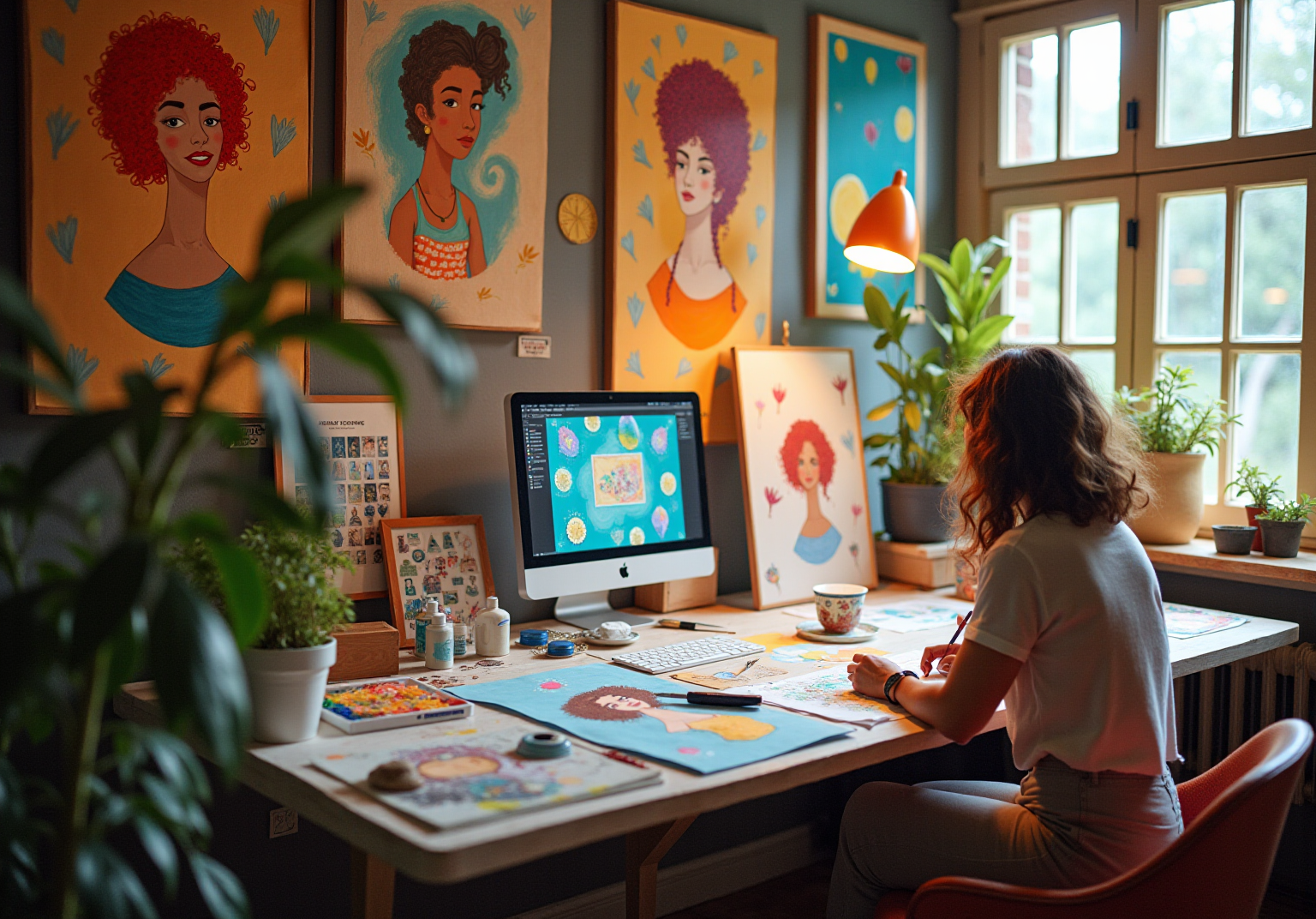 Creative Workspace at Lemonade Illustration Agency