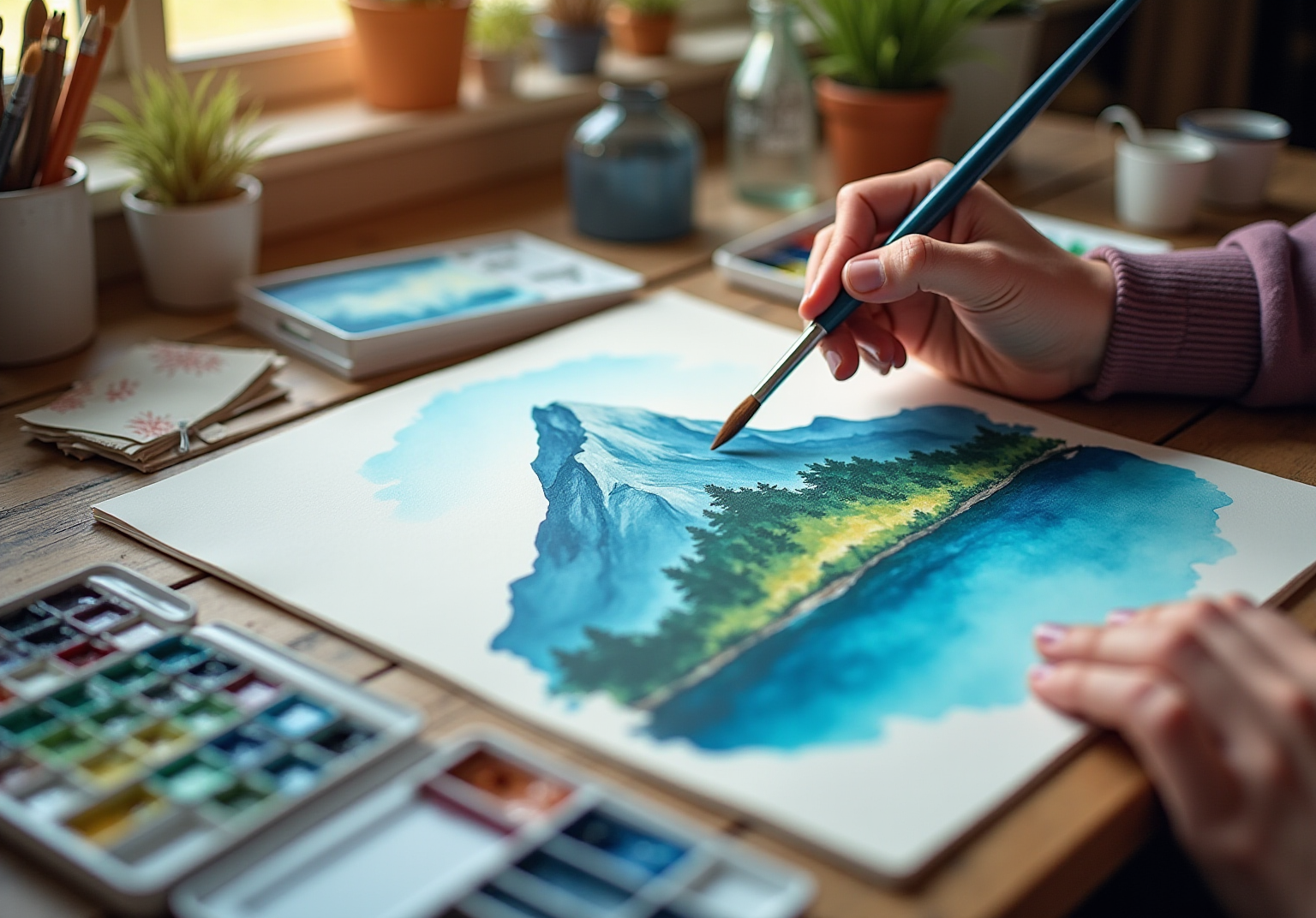 Nurturing the Art of Watercolor Painting Nurturing the Art of Watercolor Painting