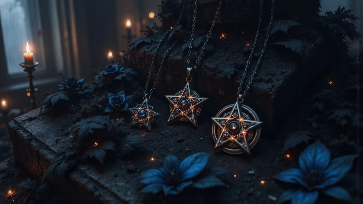 Pentagram Jewelry in Modern Art