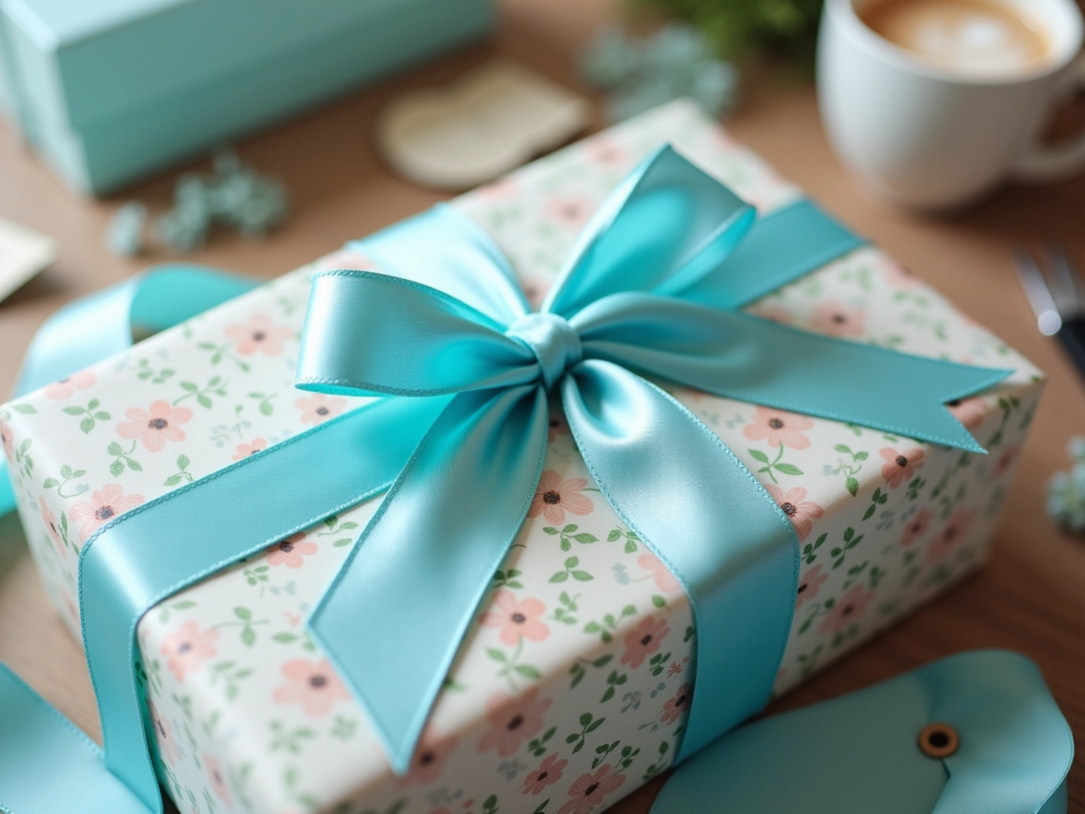 Personalized Gift Wrapping with Grosgrain Ribbon