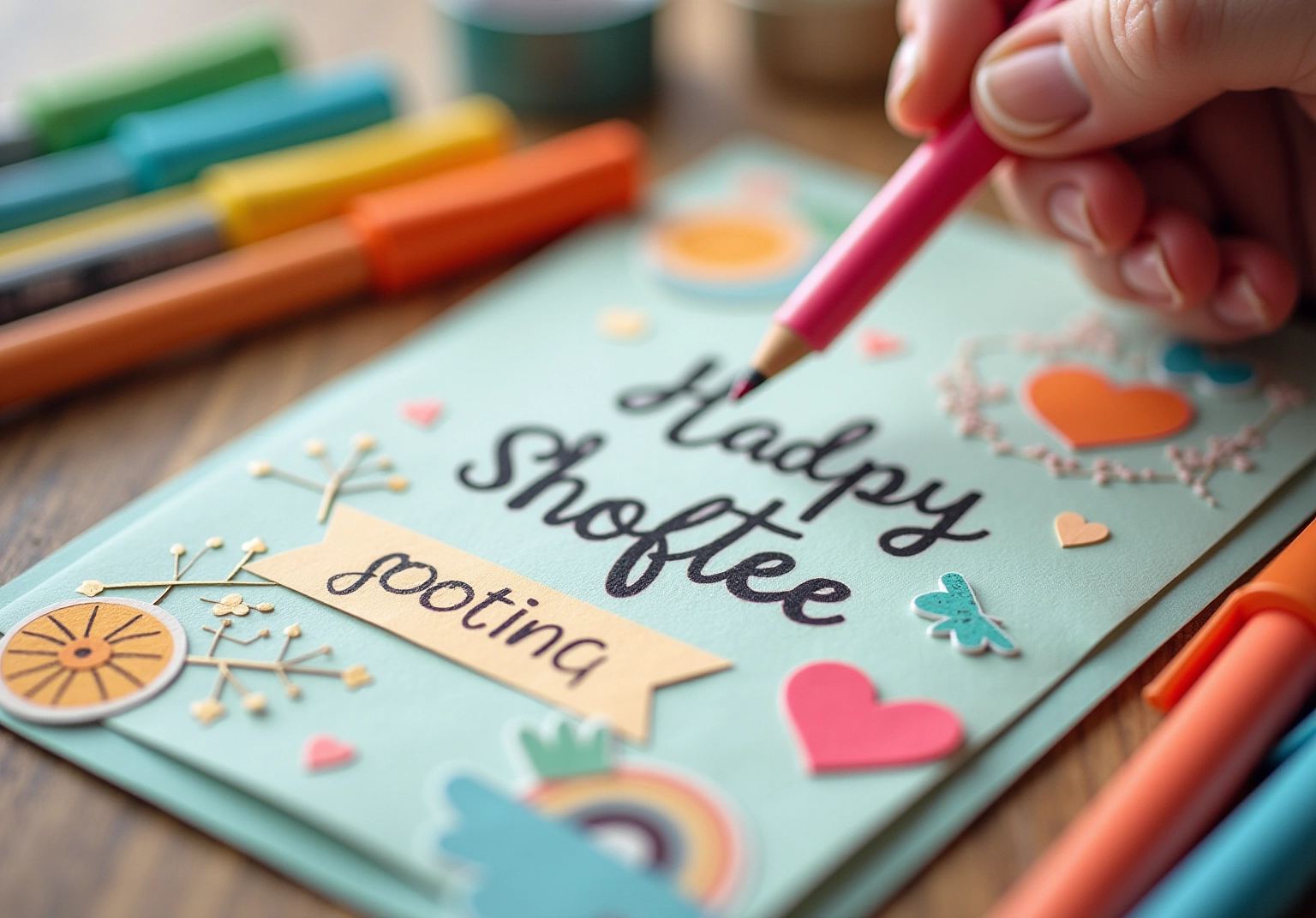 Personalized Greeting Card Crafting