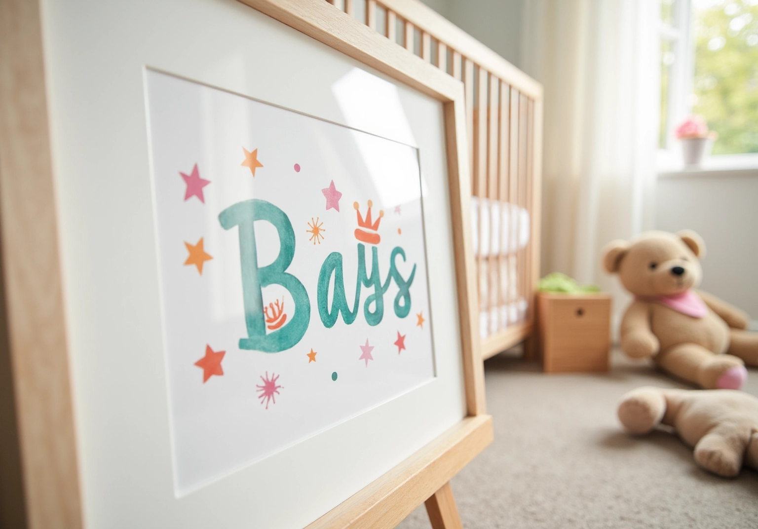 Personalized Watercolor Nursery Art Personalized Watercolor Nursery Art