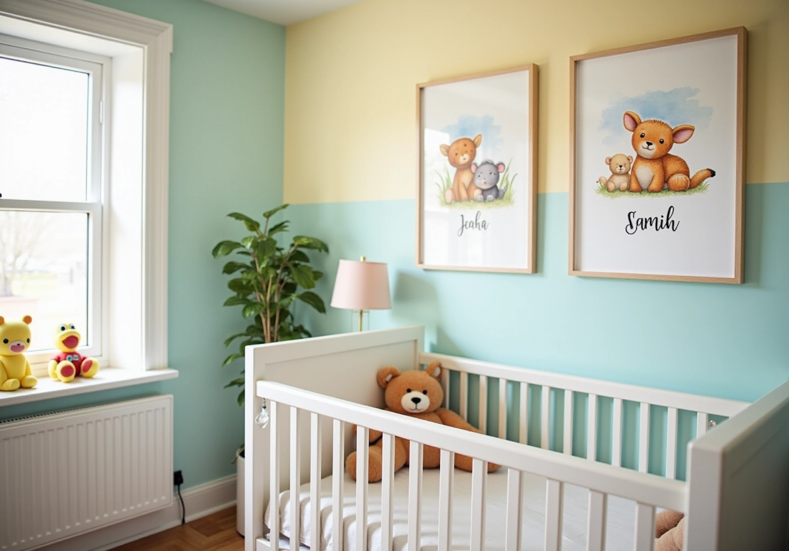 Personalized Watercolor Nursery Personalized Watercolor Nursery