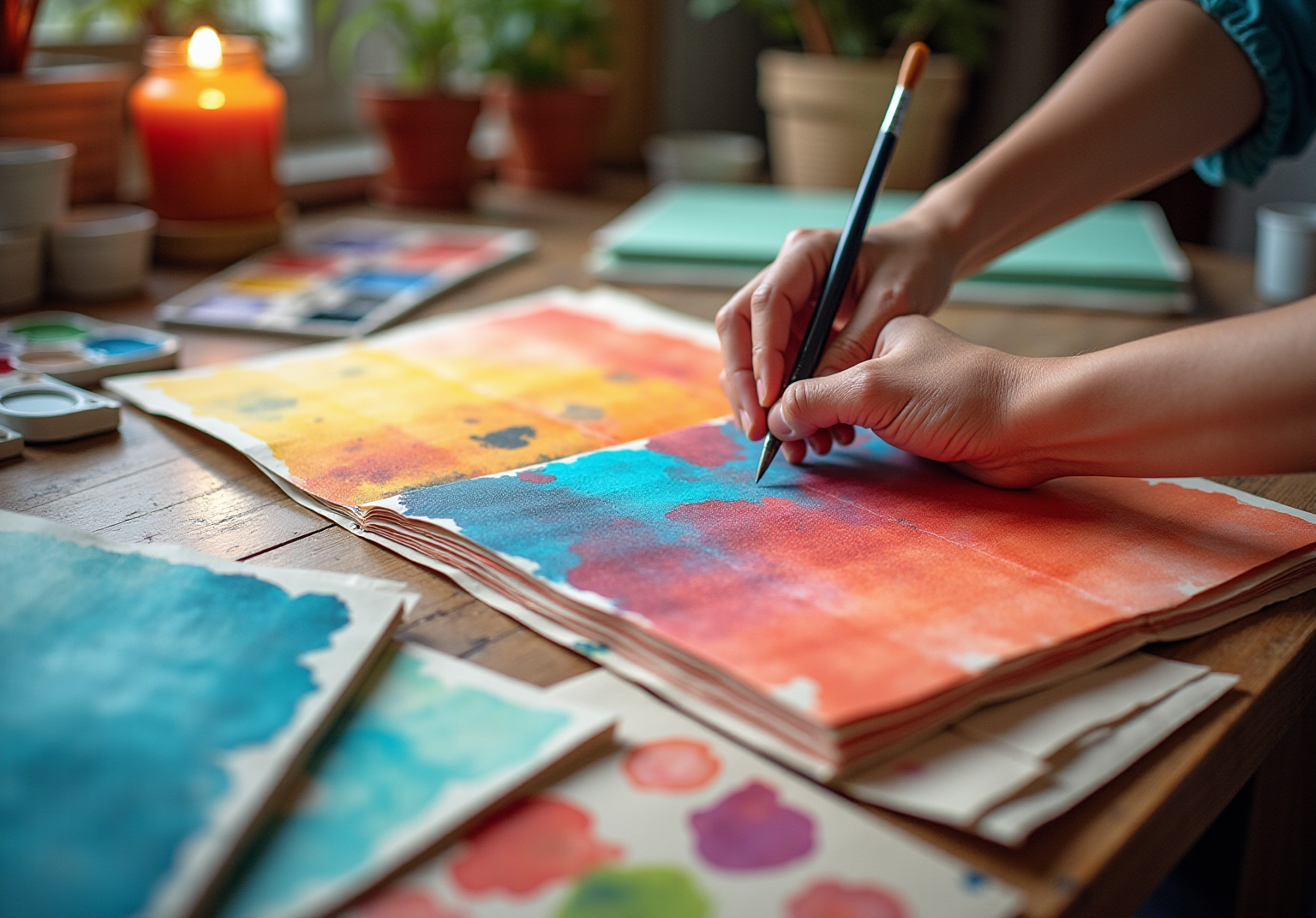 Versatile Formats of Fabriano Watercolor Paper Versatile Formats of Fabriano Watercolor Paper