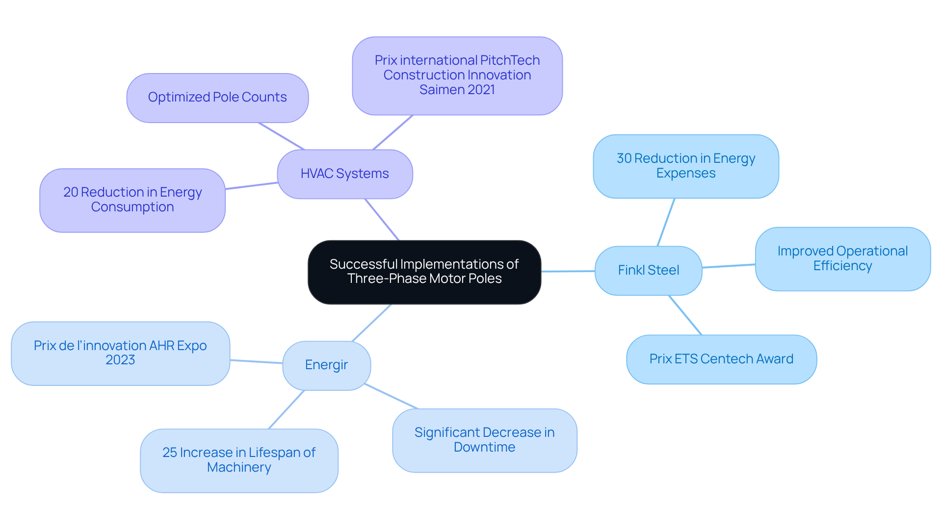 Each branch represents a different case study, showcasing how companies successfully implemented practices to improve efficiency and reduce costs. Follow the branches to see specific achievements and innovations.