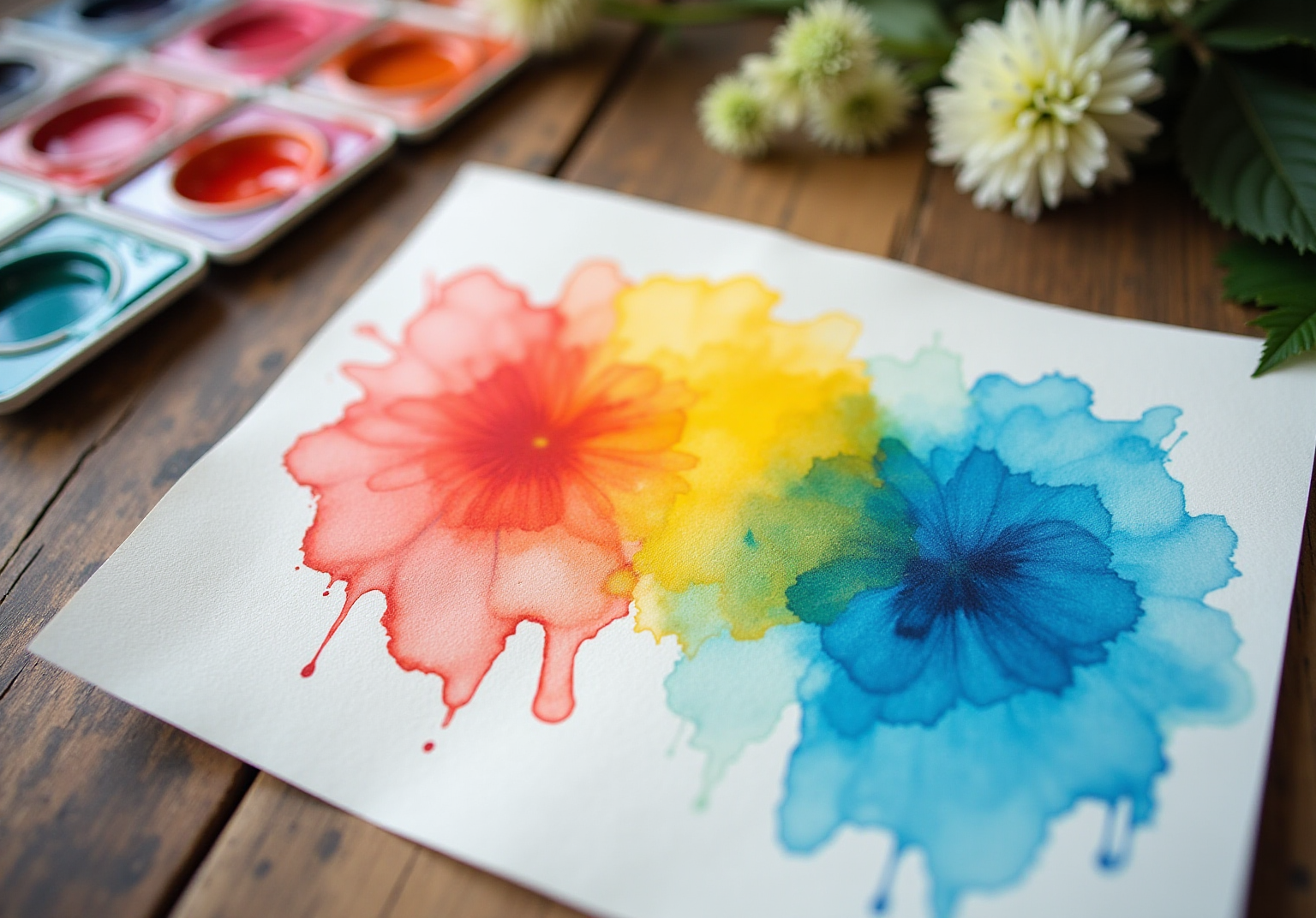 Exploring the Wet-on-Wet Watercolor Technique Exploring the Wet-on-Wet Watercolor Technique