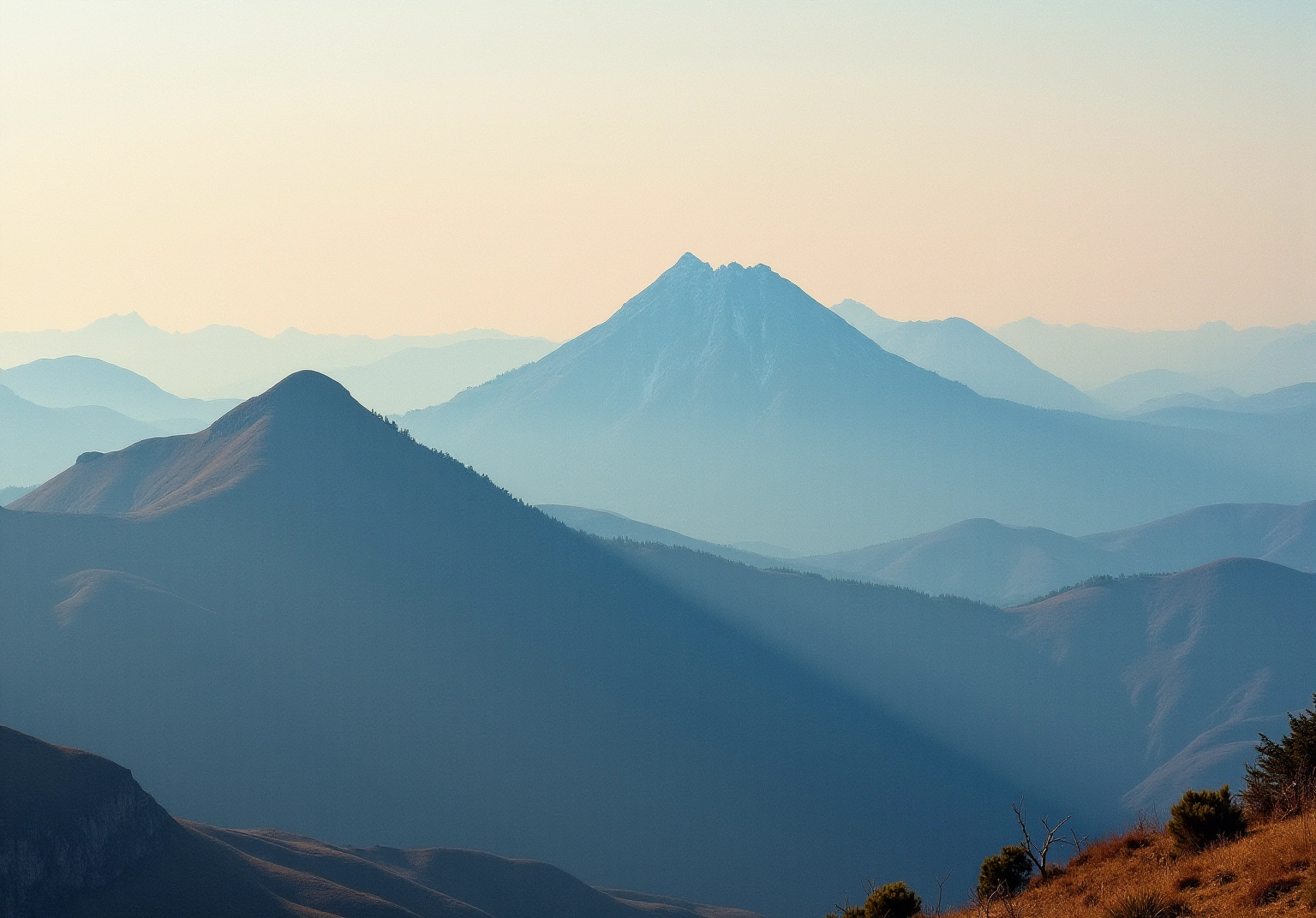 Planning a Mountain Landscape Composition