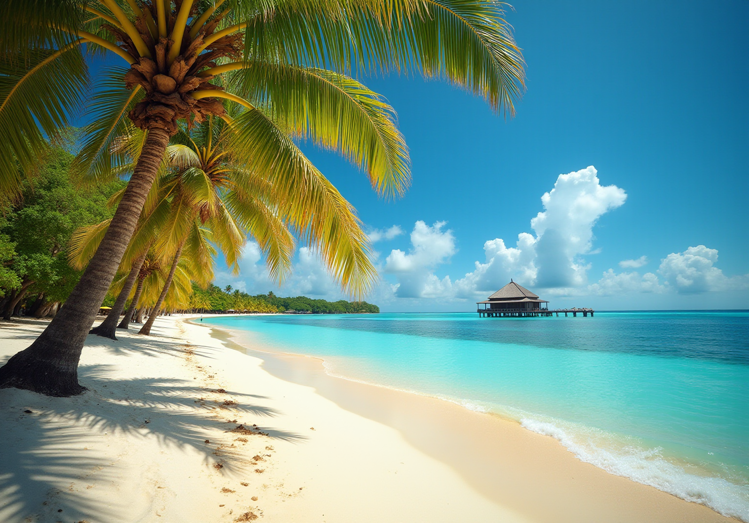 Tropical Paradise in the Maldives