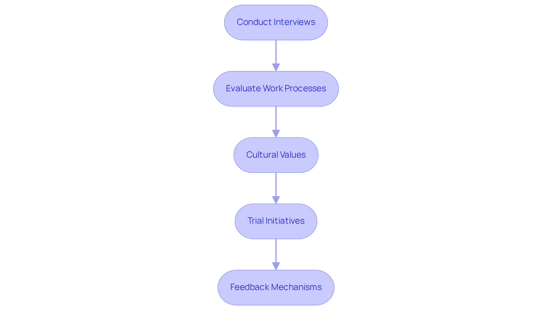 Each box represents a step in the process of assessing cultural fit and integration capabilities. Follow the arrows to see how each step leads to the next, helping you build a successful partnership.