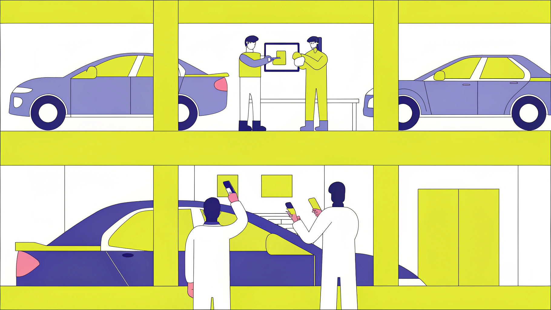 Dynamic Video Content Creation at an Auto Service Center