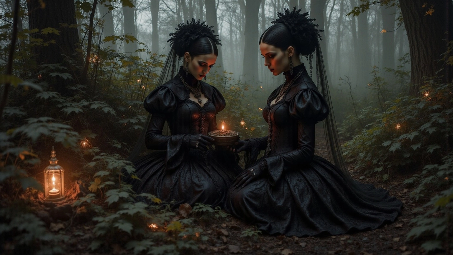 Practitioner of Traditional Witchcraft in Nature
