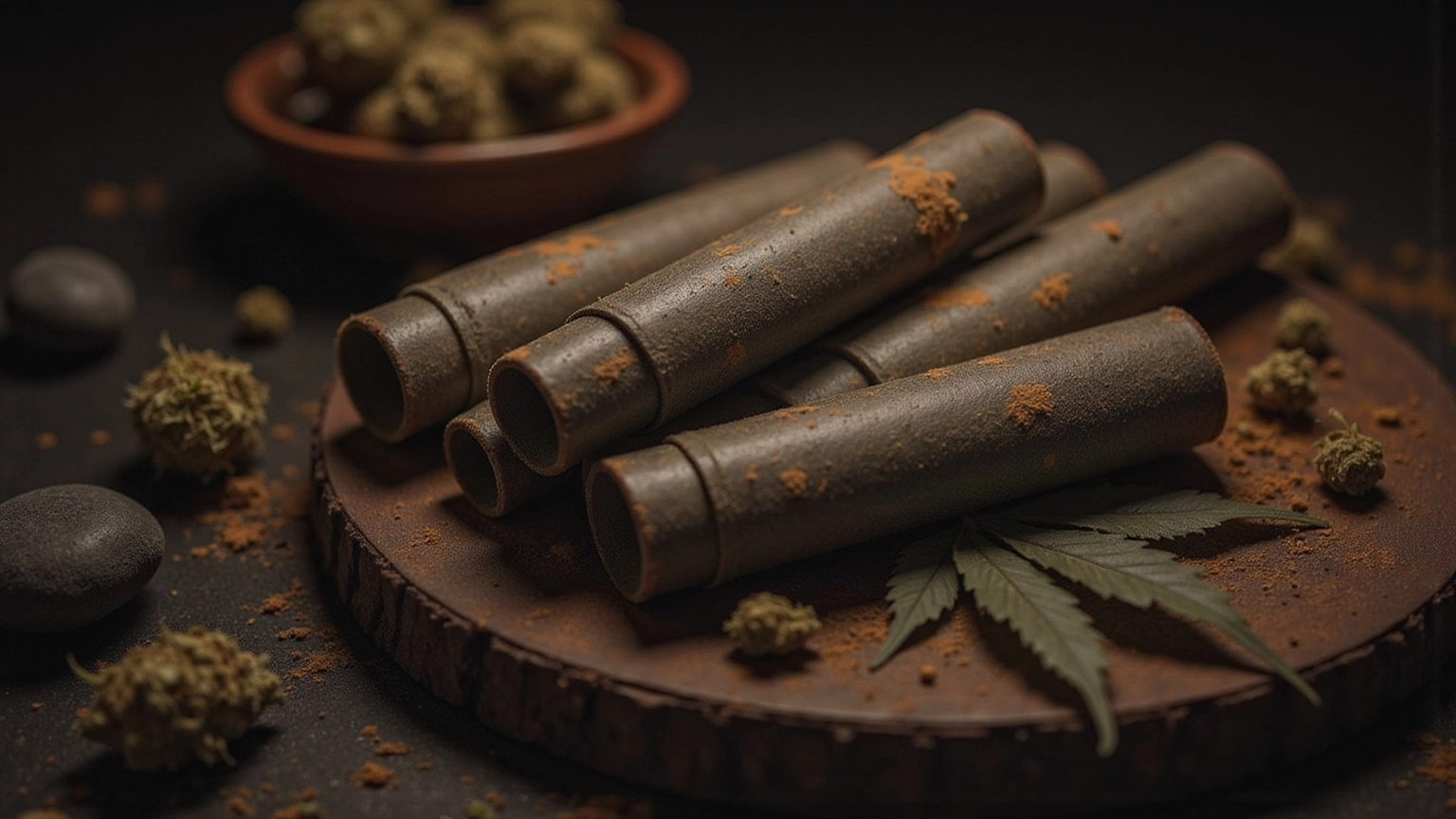 Premium THC Pre-Rolls Showcase
