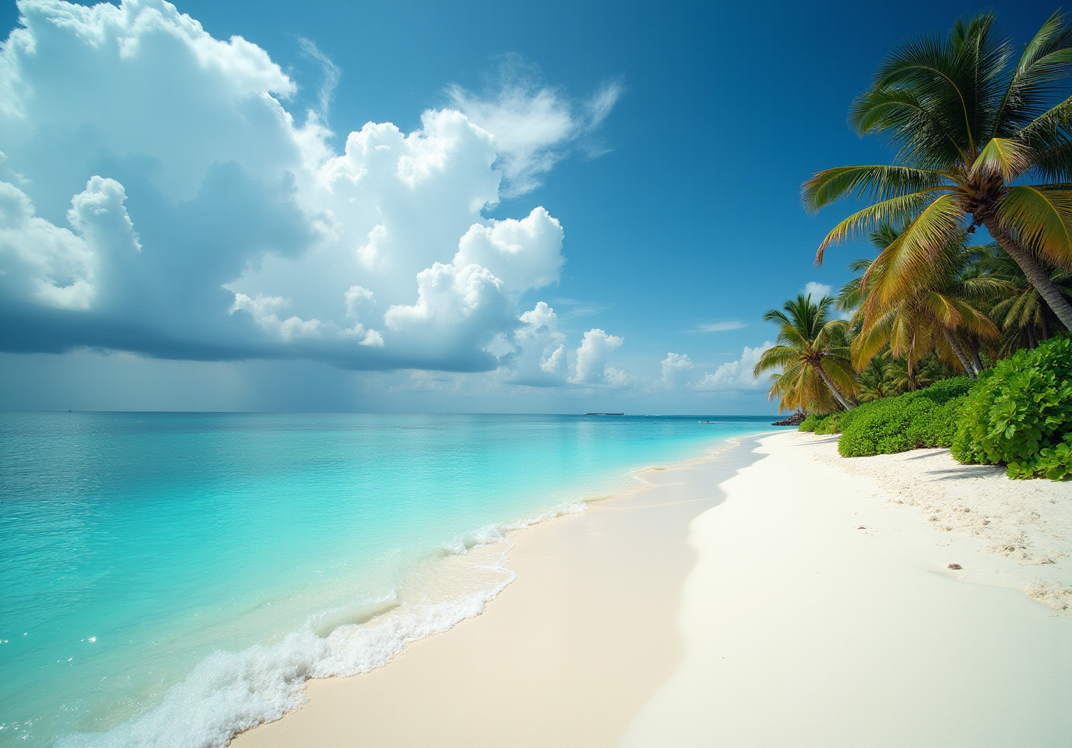 Tropical Paradise in the Maldives