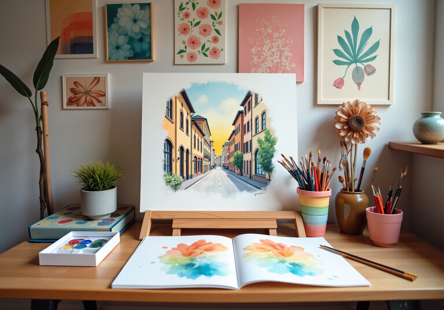 Creative Watercolor Studio Inspiration Creative Watercolor Studio Inspiration