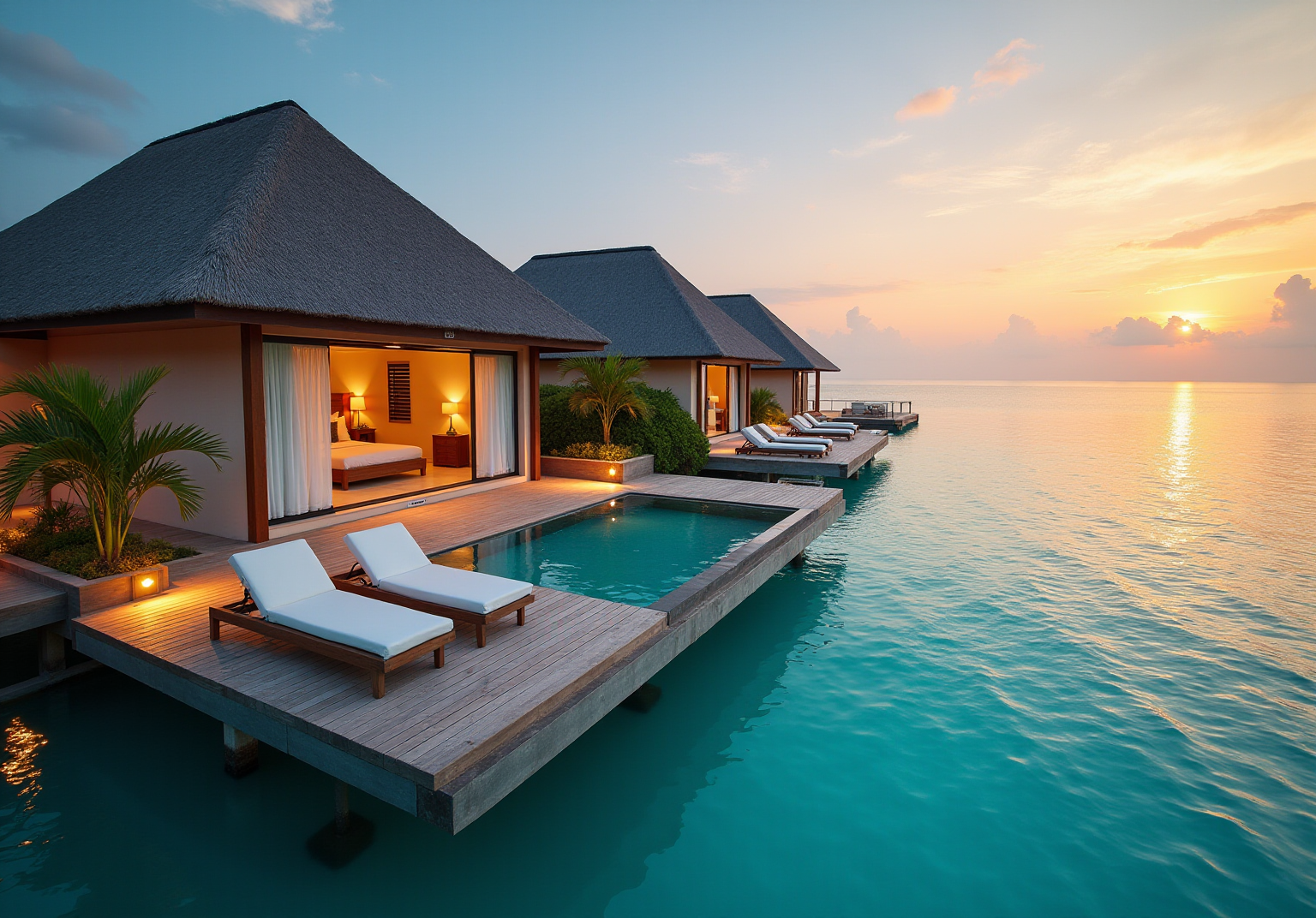 Romantic Water Villa in the Maldives Romantic Water Villa in the Maldives