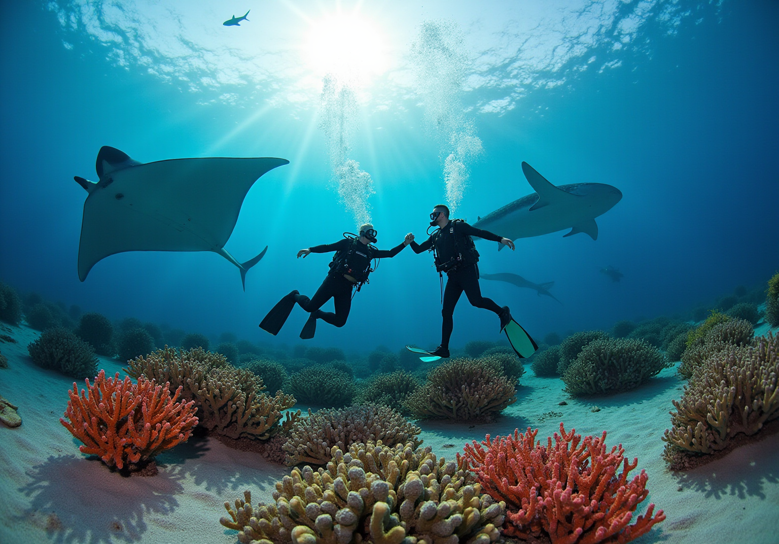 Underwater Paradise in the Maldives