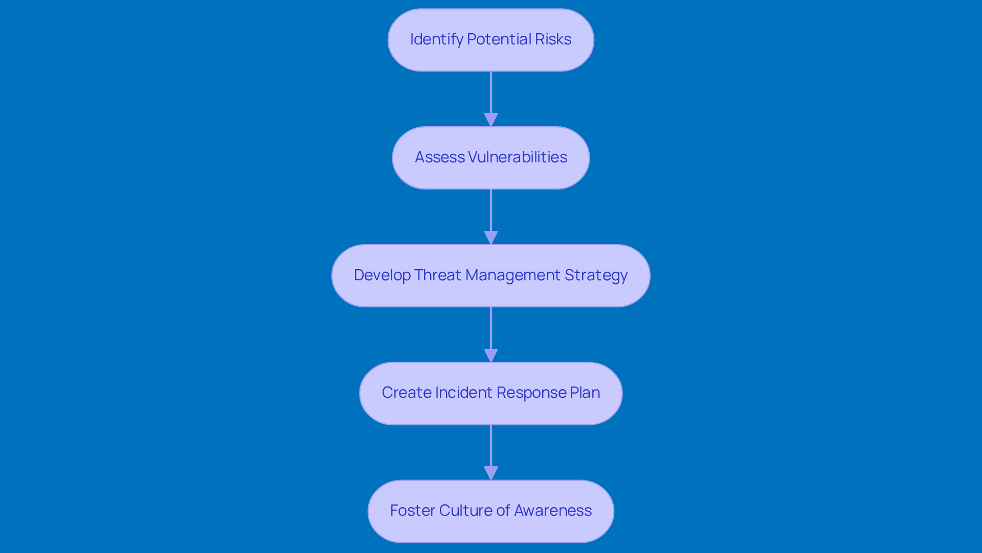Follow the arrows to see how organizations can manage risks step by step - starting from identifying risks to creating a culture of awareness. Follow the arrows to see how organizations can manage risks step by step - starting from identifying risks to creating a culture of awareness.