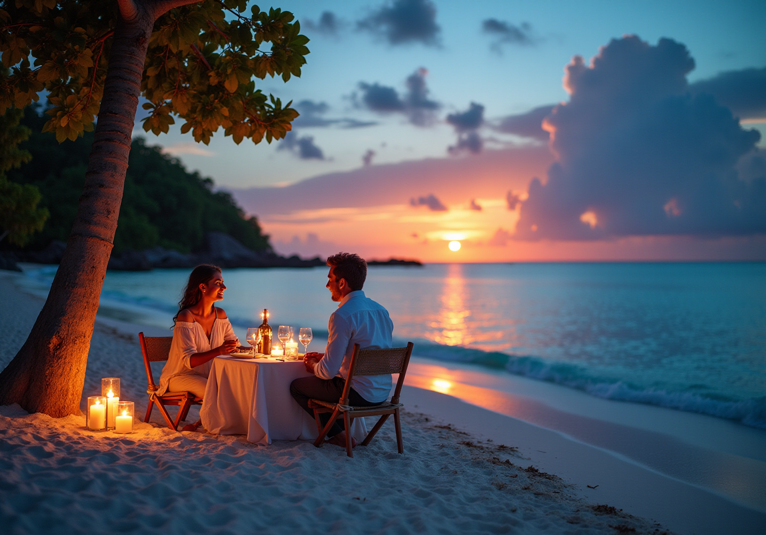 Romantic Honeymoon in the Maldives