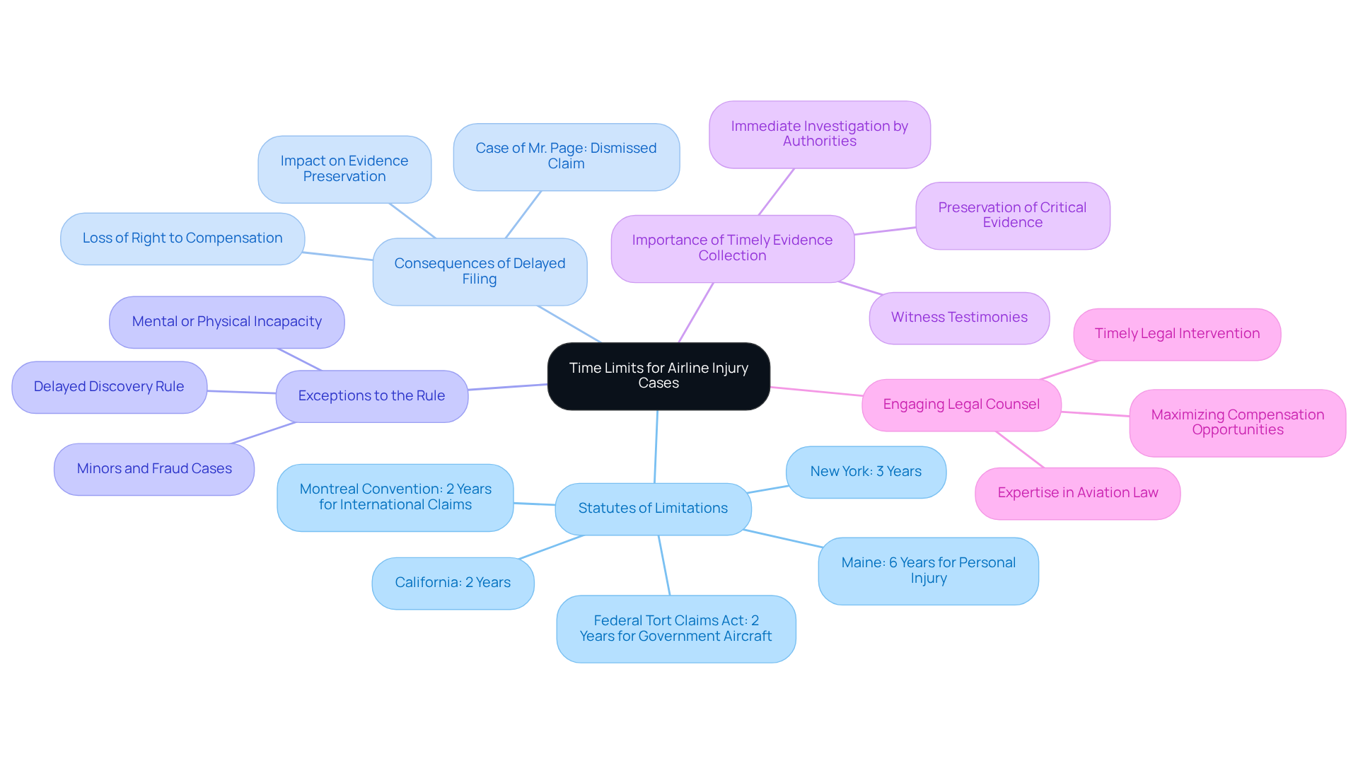 The central node represents the main topic, while the branches show different aspects of the issue. Each color-coded branch helps you quickly identify related information, making it easier to understand the complexities involved.