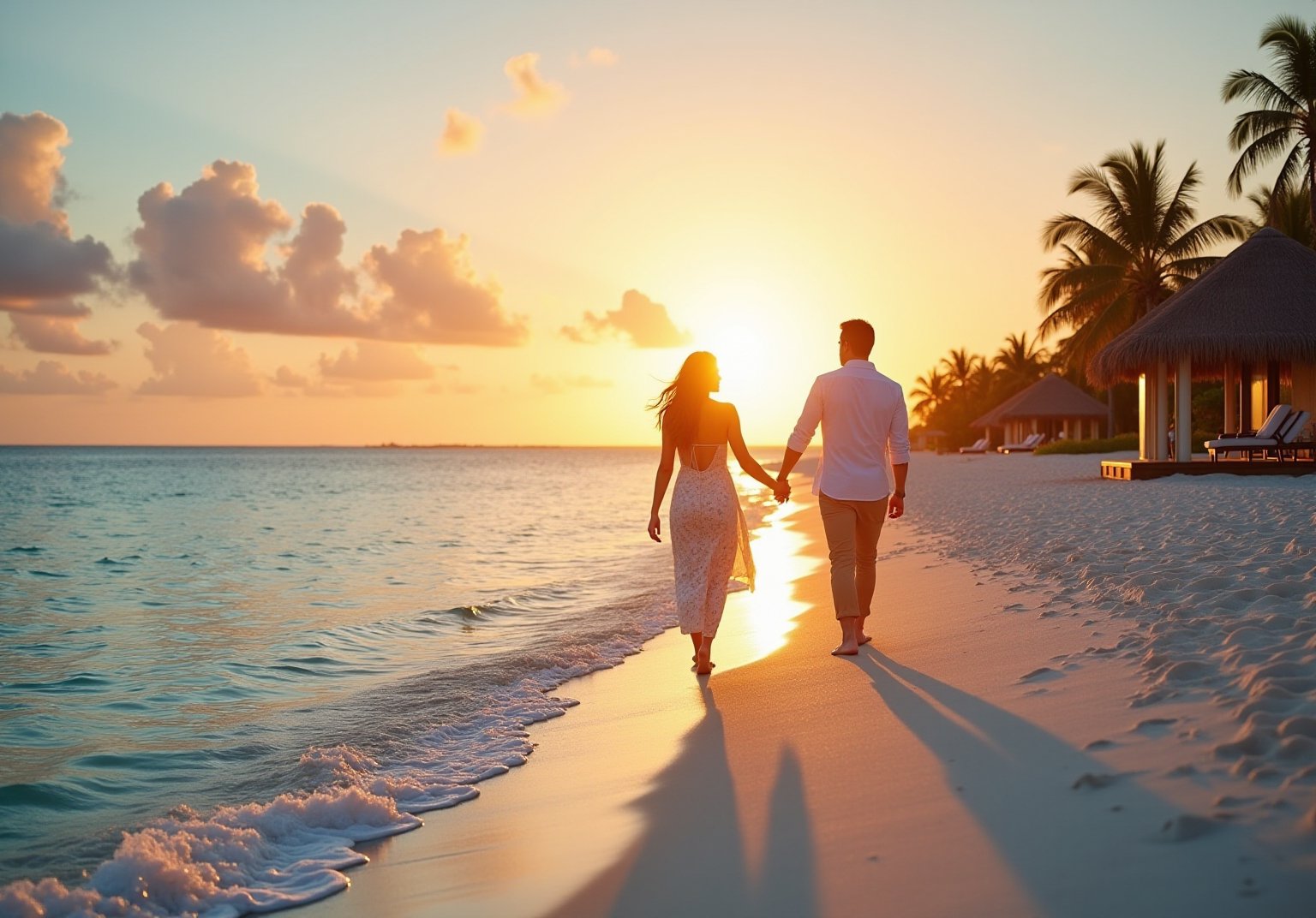 Romantic Honeymoon in the Maldives