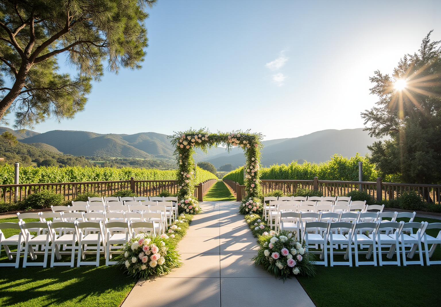 Romantic Wedding Venue at Hiddenbrooke Hills Romantic Wedding Venue at Hiddenbrooke Hills