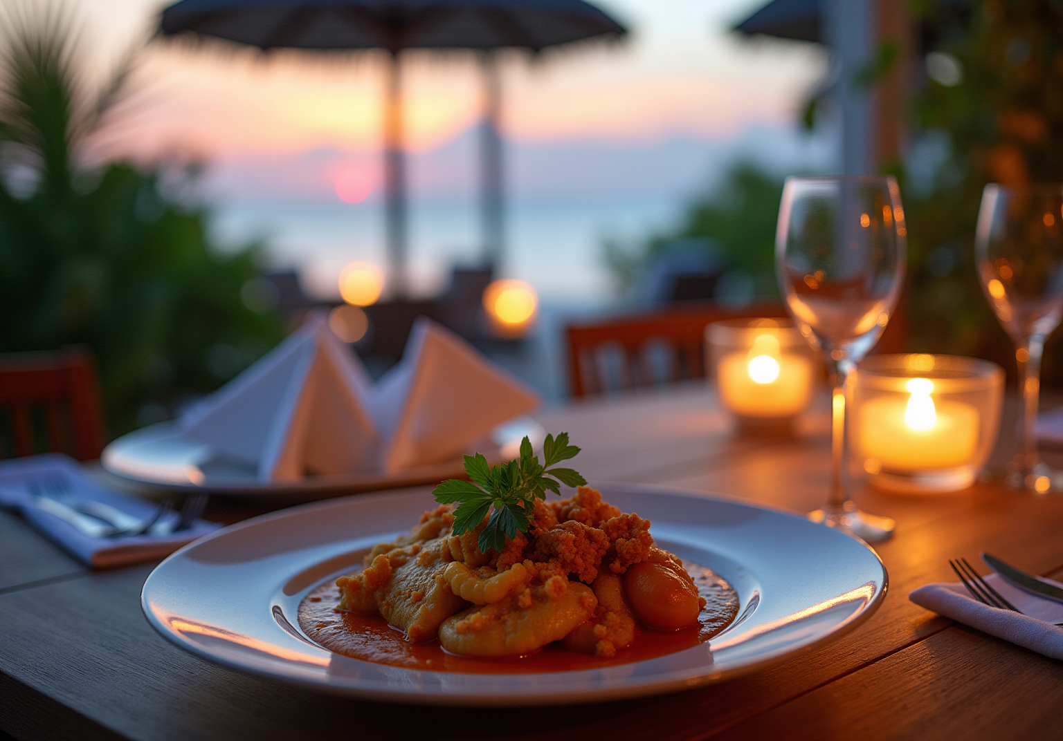 Culinary Luxury in the Maldives