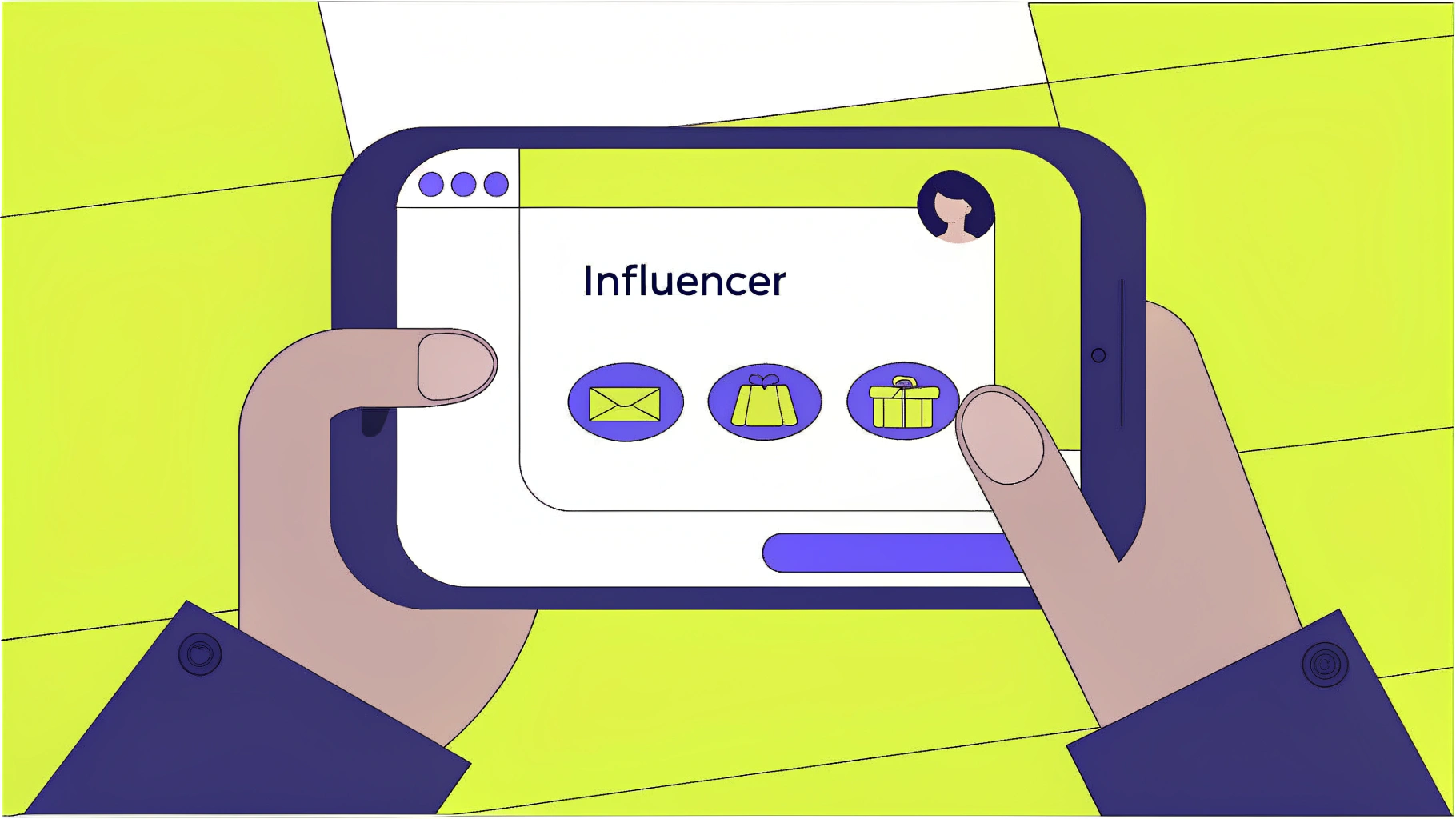 Influencer URL in Digital Shopping