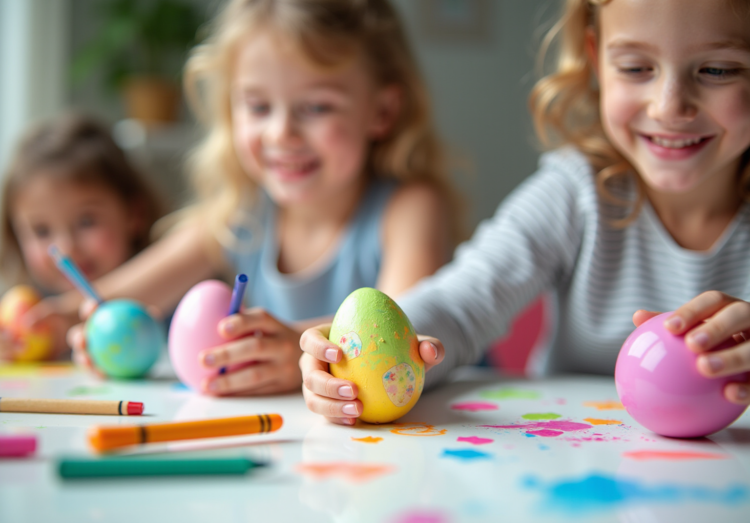 Interactive Easter Egg Painting Session Interactive Easter Egg Painting Session