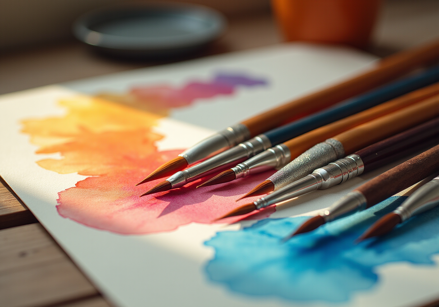 Da Vinci Watercolor Brushes: Tools of Creativity