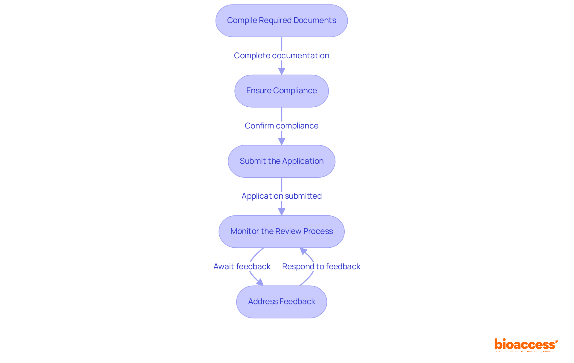 Each box represents a step in the process of securing ANVISA approval. Follow the arrows to see how each step leads to the next, ensuring you complete all necessary actions for a successful application.