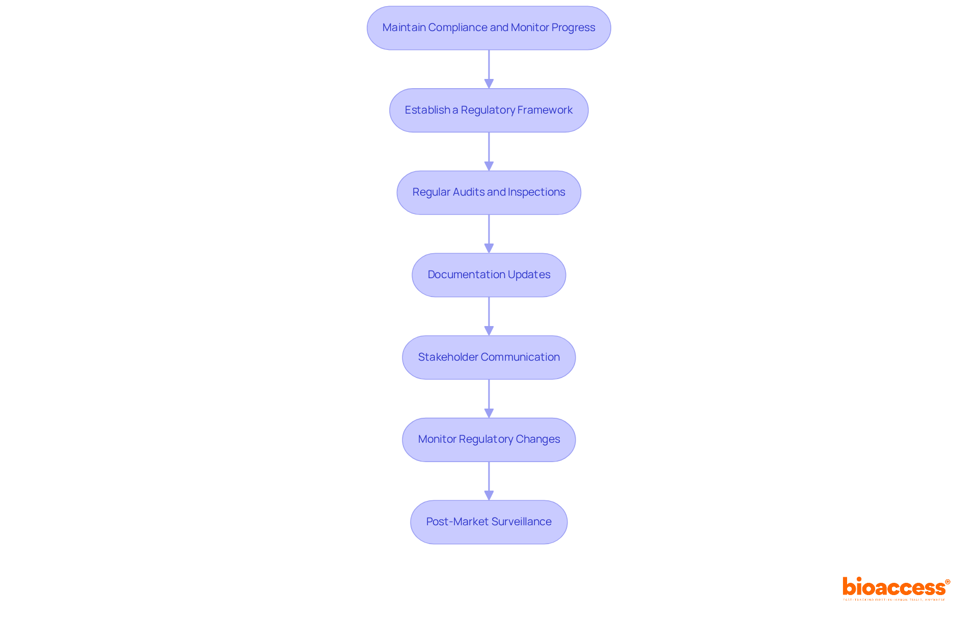 Each box represents a key strategy for ensuring compliance and monitoring progress. Follow the arrows to see the recommended order of implementation, helping you navigate the regulatory landscape effectively.