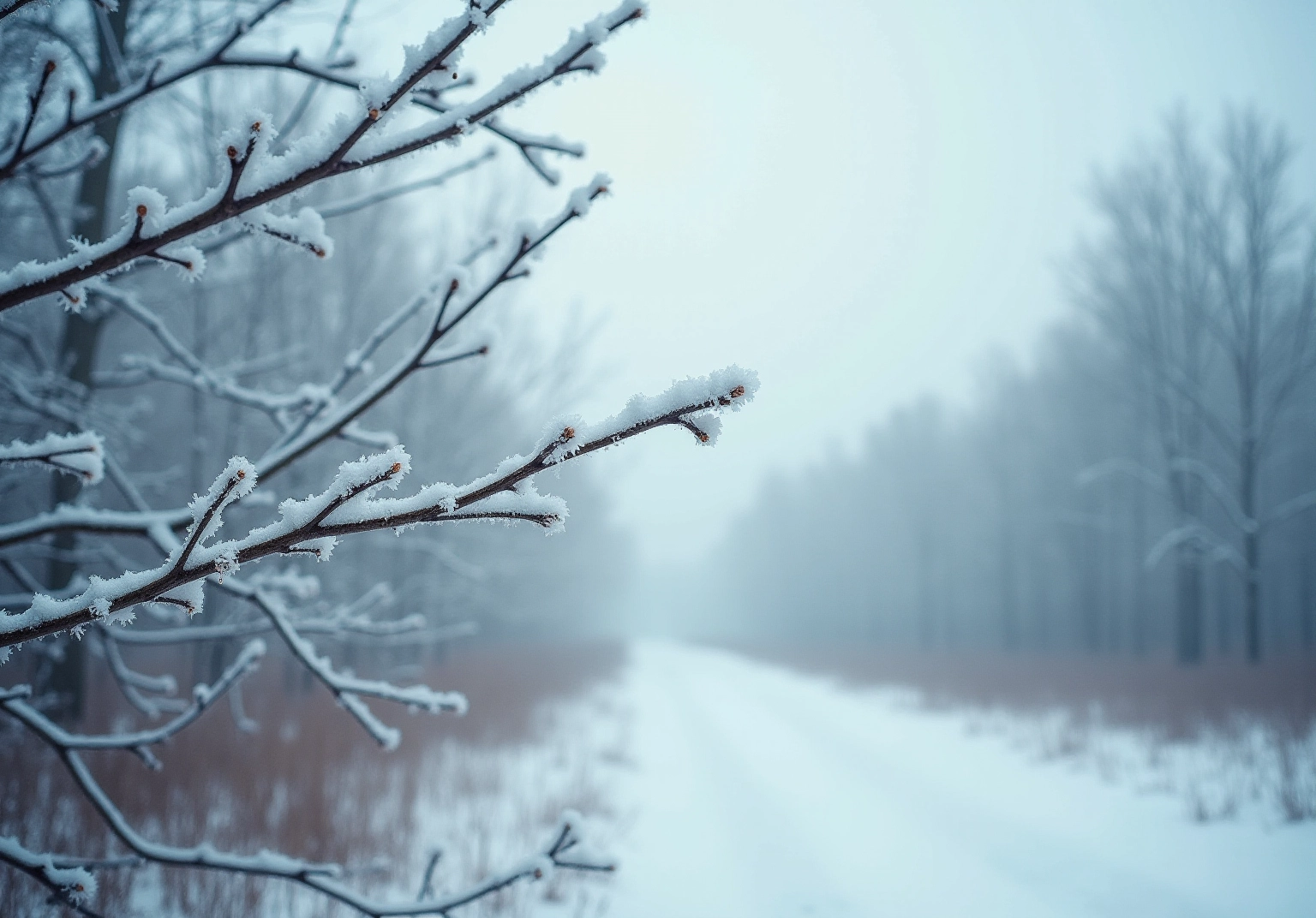 Realistic Winter Landscape Realistic Winter Landscape
