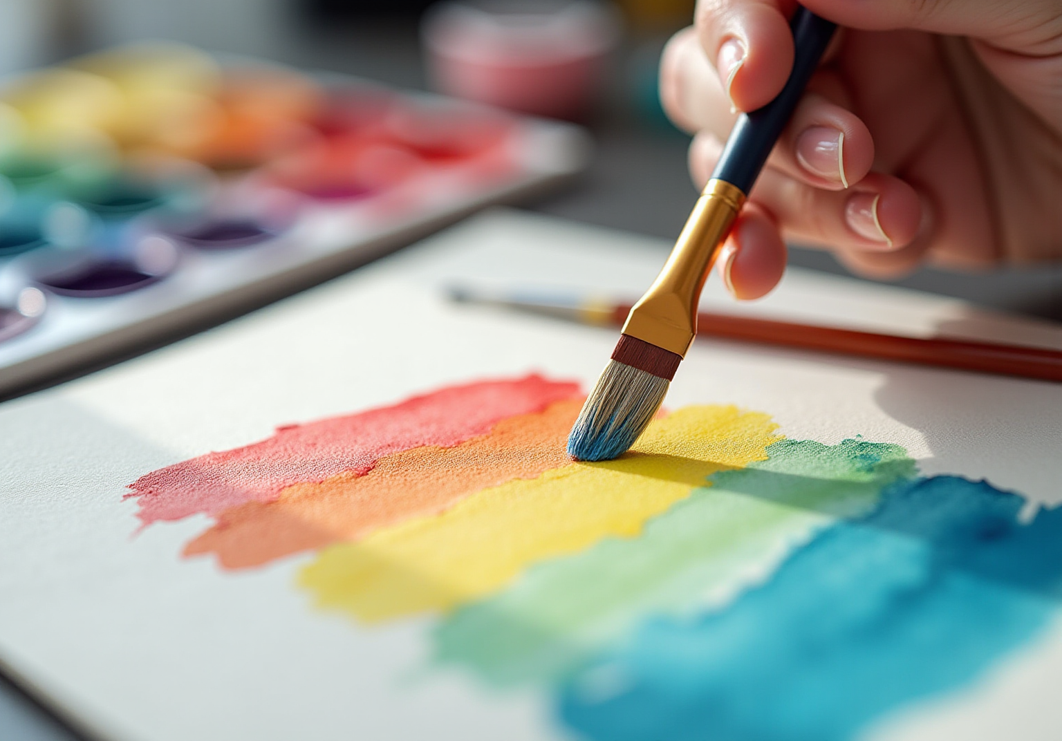 Princeton Velvetouch Watercolor Brushes in Action Princeton Velvetouch Watercolor Brushes in Action