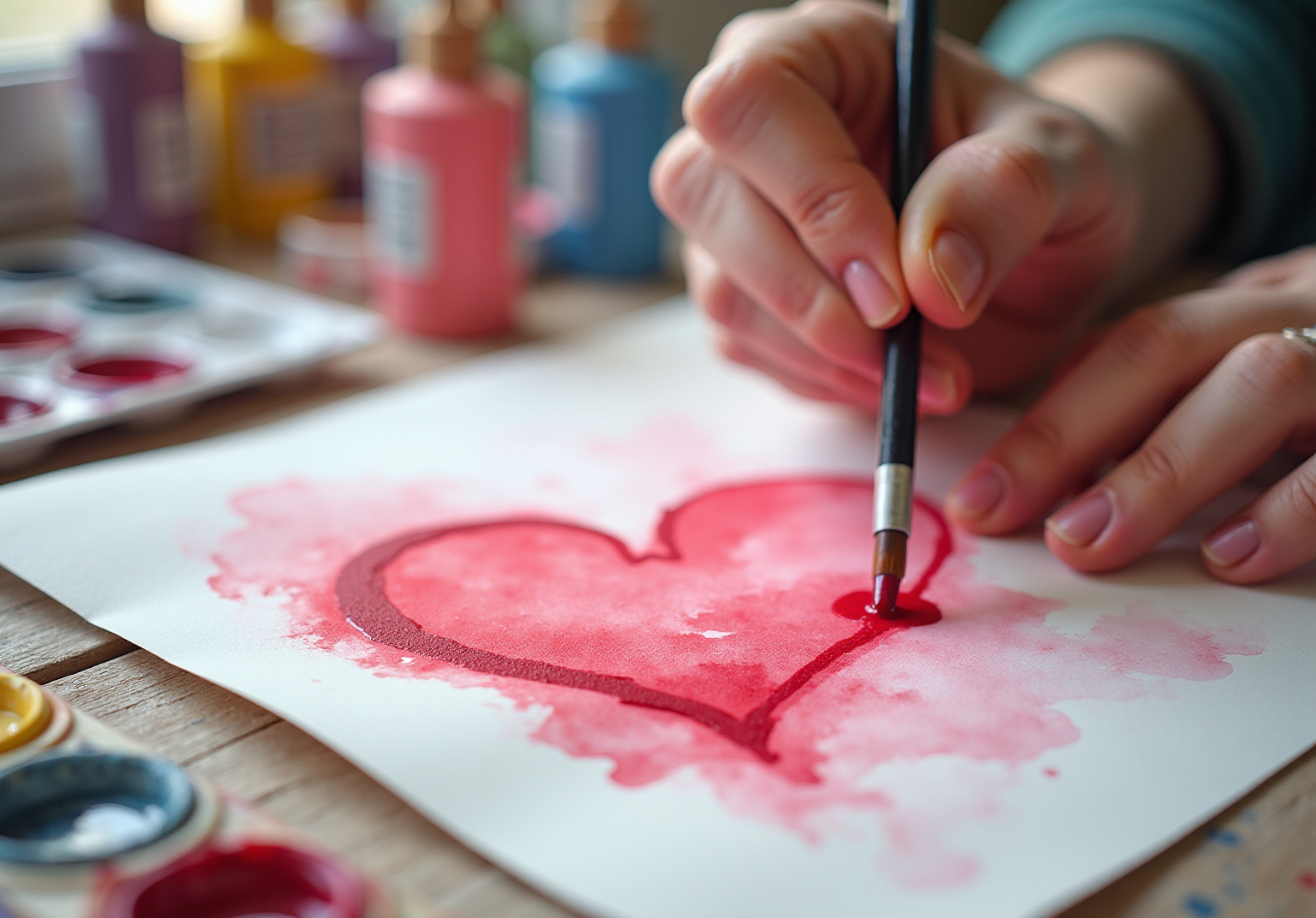 Watercolor Painting Essentials
Explore Techniques for Creating Heartfelt Valentine Art
Creating beautiful valentine art can be a delightful experience, and employing the right techniques can make all the difference. Have you ever felt excited yet unsure about where to start? Let’s explore some techniques that can help you express your creativity and capture the essence of love.
- Begin by wetting your paper with clean water. Then, drop in your watercolor paints. This method produces soft, blended edges, perfect for dreamy backgrounds that evoke those warm feelings of affection.
- Layering: Start with a light wash of color and allow it to dry. Then, add depth and richness. This technique is particularly effective for flowers and hearts, allowing your artwork to bloom with love.
- Salt Texture: While your paint is still wet, sprinkle salt onto the surface. As it dries, the salt will absorb the paint, creating unique textures that can add a touch of whimsy to your artwork.
- Negative Painting: Instead of painting the shapes directly, consider painting around them—like hearts or flowers. This method can yield stunning results and adds a unique touch to your creations, inviting viewers to see the love in your work.
- Using Stencils: If precision is your preference, using stencils can help create perfect shapes or intricate designs. Simply place the stencil on your paper and paint over it, ensuring your artwork reflects your heartfelt intentions.
By incorporating these techniques, you can create a heartfelt piece that truly captures the spirit of love and affection. So, gather your supplies and let your creativity flow—your masterpiece awaits!
![Creating Heartfelt Valentine Watercolor Art Creating Heartfelt Valentine Watercolor Art