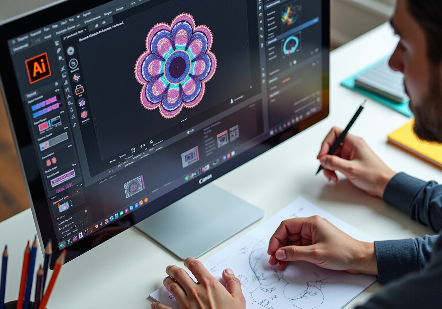 Creating Patterns in Adobe Illustrator