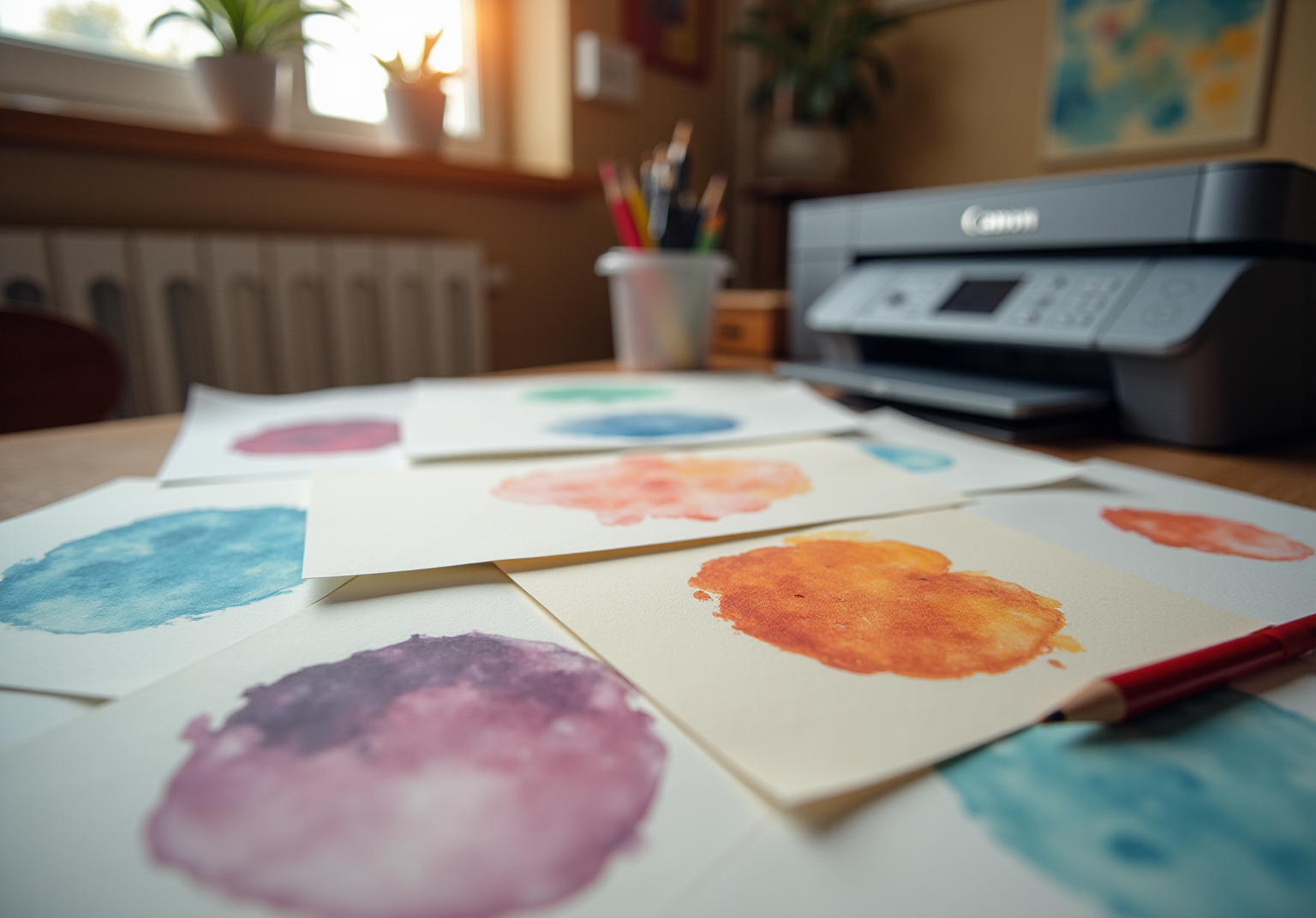 Watercolor Paper for Inkjet Printing Watercolor Paper for Inkjet Printing