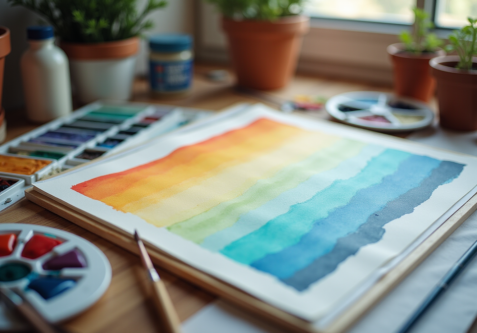 Essential Flat Board for Watercolor Artists Essential Flat Board for Watercolor Artists