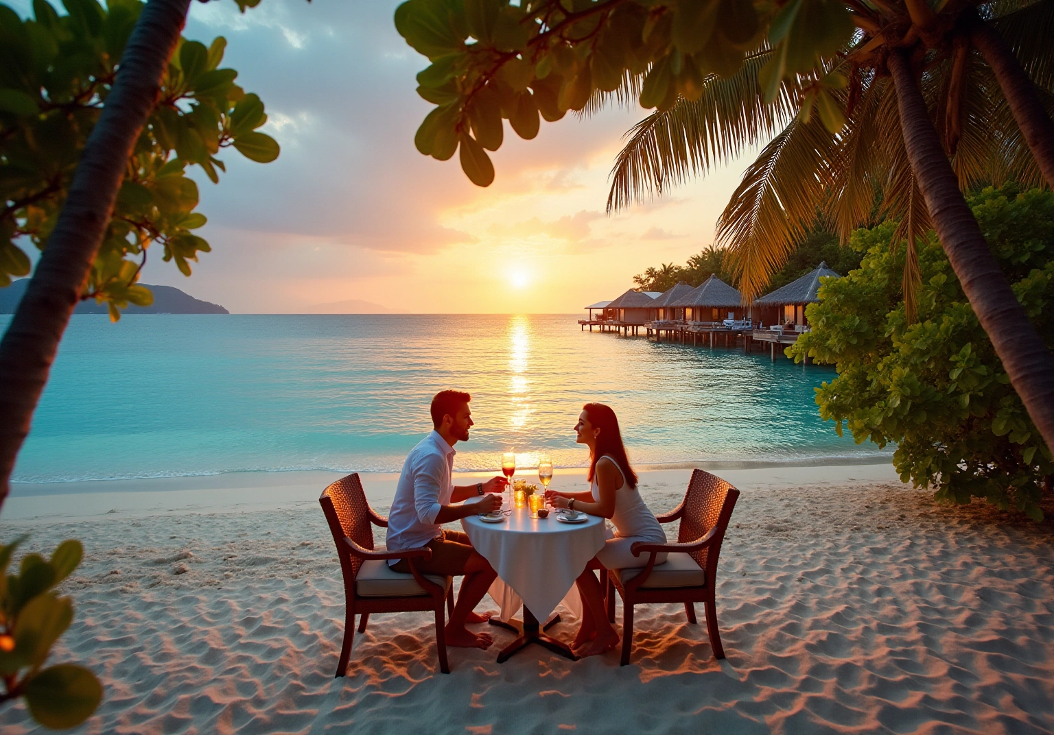 Romantic Escape in the Maldives