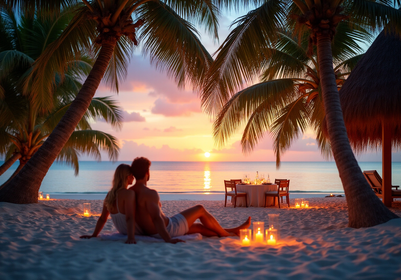 Romantic Honeymoon in the Maldives