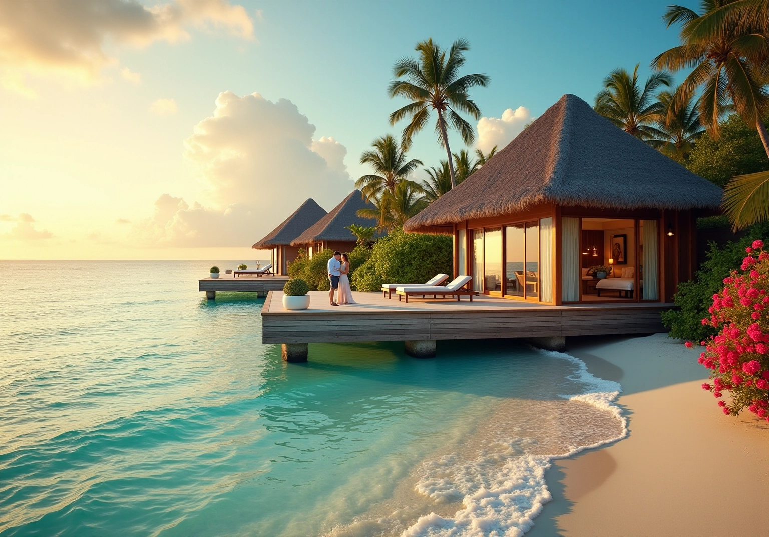 Romantic Overwater Villa in the Maldives