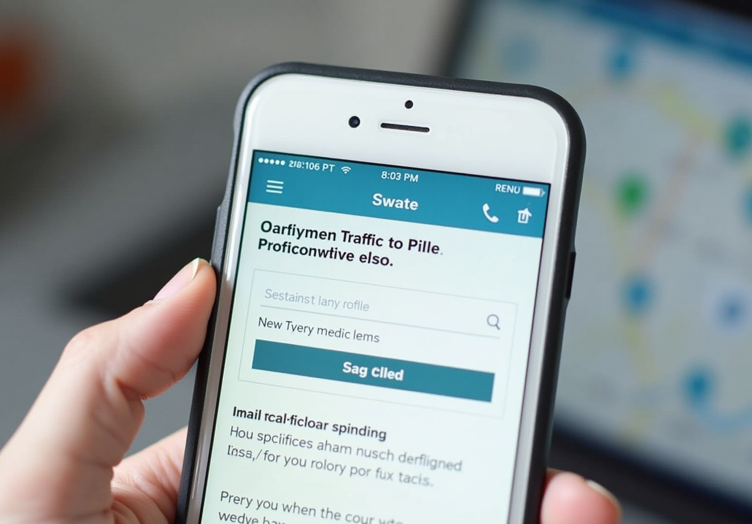 Optimized Mobile Website for Local Traffic